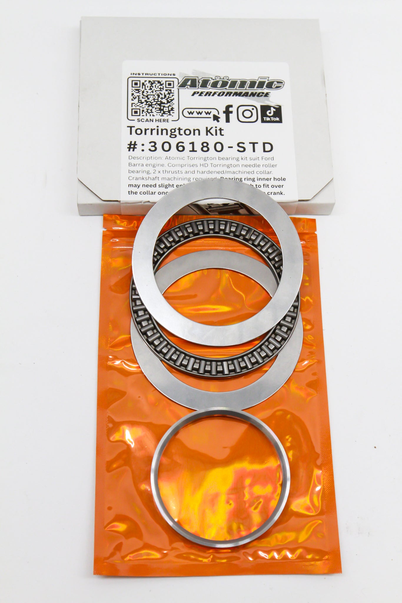 Atomic Barra Torrington Thrust Bearing Kit – Atomic Performance Products